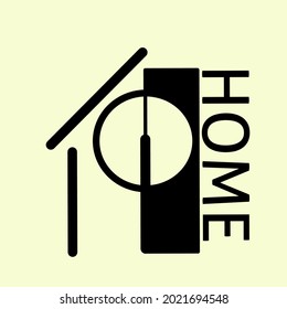 Example House Shaped Logo Stock Illustration 2021694548 | Shutterstock