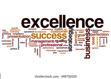 Excellence Word Cloud Concept Stock Illustration 498750250 | Shutterstock