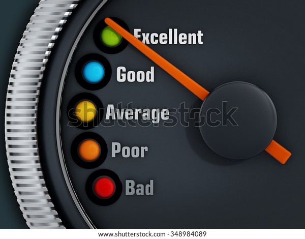 Excellency Levels Speedmeter Needle Pointing Excellent 库存插图 348984089 ...