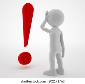 Exclamation Mark Problem Solve Concept Stock Illustration 202171762