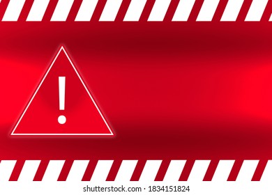 212 Exclaimation mark red triangle Images, Stock Photos & Vectors ...