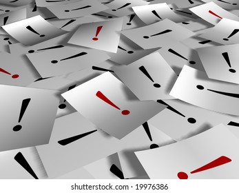 Exclamation Marks Stock Illustration 19976386 | Shutterstock