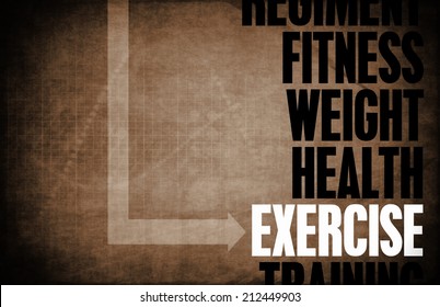 Exercise Core Principles Concept Abstract Stock Illustration 212449903 ...