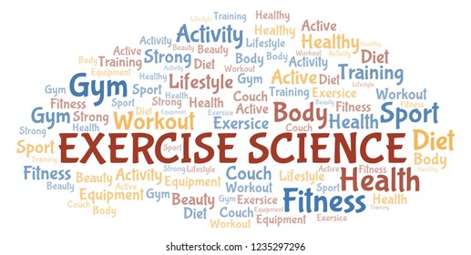 Exercise Science Word Cloud Stock Illustration 1235297296 | Shutterstock
