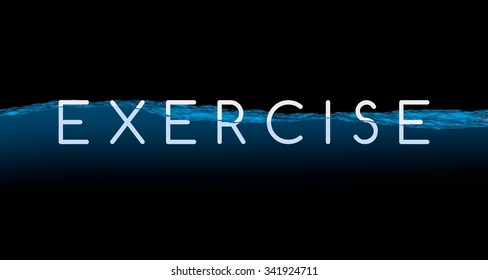 Exercise Word Stock Illustration 341924711 | Shutterstock
