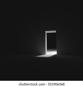 Exit Door Concept Background Stock Illustration 351906368 | Shutterstock