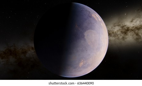 Exoplanet 3d Illustration Elements This Image Stock Illustration ...