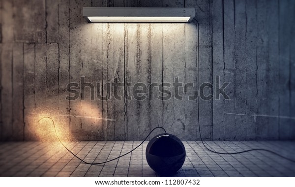 Exploding Bomb Concrete Room Stock Illustration 112807432 | Shutterstock