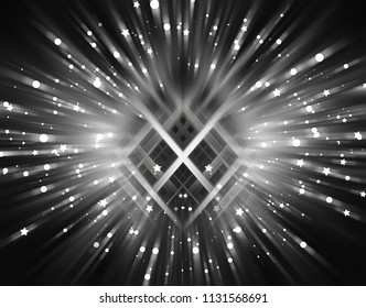 Explosion Background Silver Illustration Stock Illustration 1131568691 ...