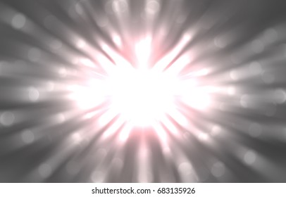 Explosion Background Silver Illustration Stock Illustration 683135926 ...