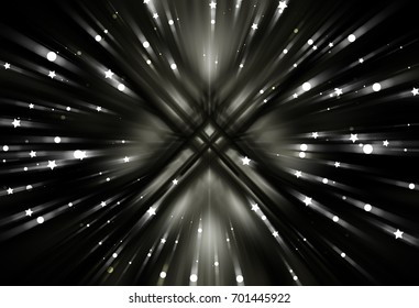 Explosion Background Silver Illustration Stock Illustration 701445922 ...