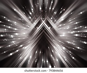 Explosion Background Silver Illustration Stock Illustration 793844656 ...