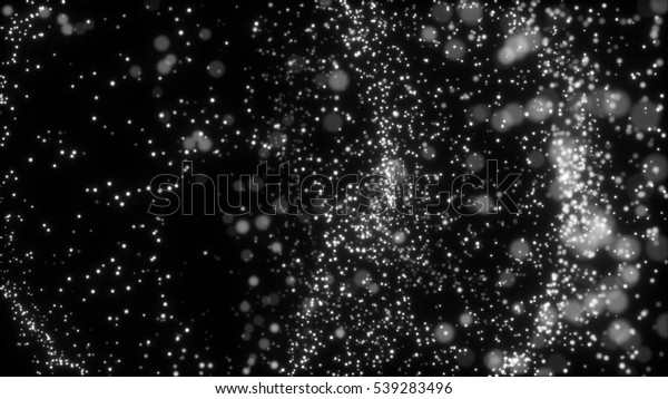 Explosion Black White Particles Can Be Stock Illustration 539283496 ...