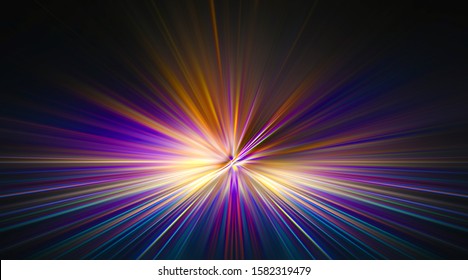 Explosion Colored Laser Light Stock Illustration 1582319479 | Shutterstock