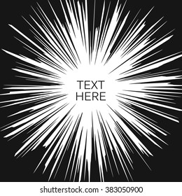 Explosion Poster Background Stock Illustration 383050900 | Shutterstock
