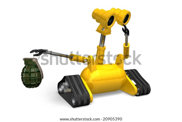 Explosives Handling Robot Stock Illustration 20905390 | Shutterstock