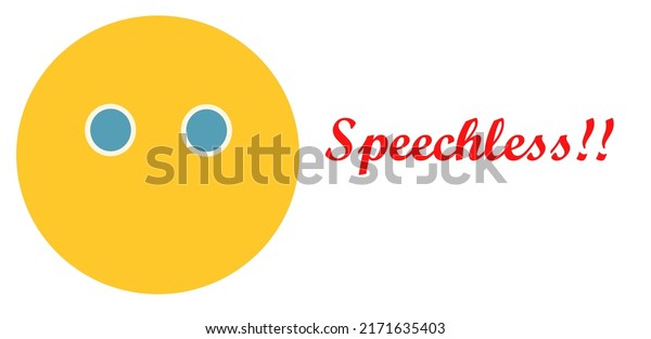 Expressionless Emoticon Speechless Legend: ภาพประกอบสต็อก 2171635403 ...