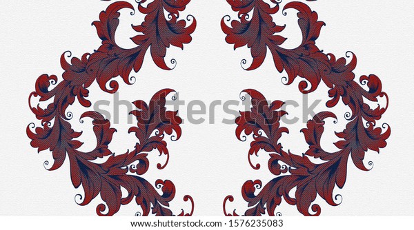 Exquisite Wallpaper Design Background Design Stock Illustration ...