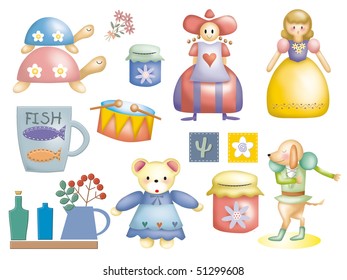 Extra Big Vector Animal Set Stock Illustration 51299608 | Shutterstock