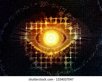 Eye Knowledge Series Background Design Eye Stock Illustration ...