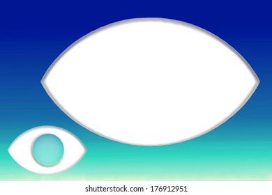 Eye Shape Vision Texture Background Stock Illustration 176912933 ...