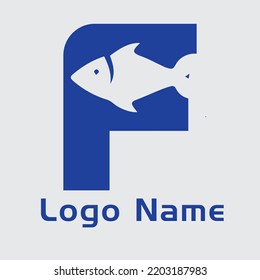 F Negative Space Logo Your Company Stock Illustration 2203187983 ...