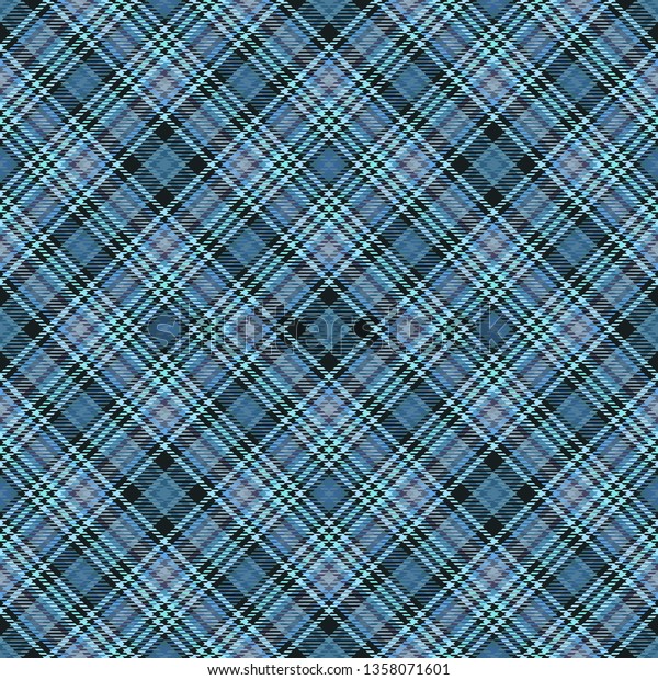 Fabric Diagonal Tartan Pattern Textile Abstract Stock Illustration ...