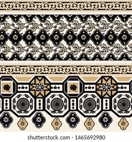 Fabric Pattern Set Design New Stock Illustration 1465692980 | Shutterstock
