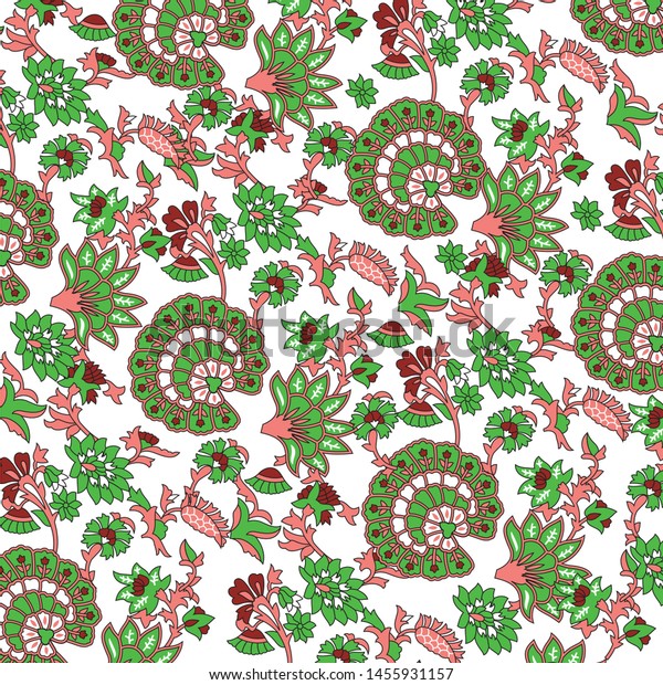 Fabric Pattern Set Design New Stock Illustration 1455931157 | Shutterstock