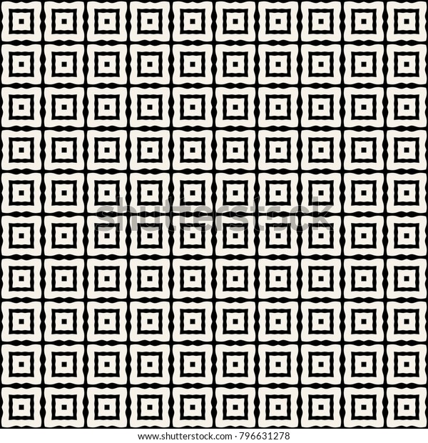 Fabric Print Geometric Pattern Repeat Seamless Stock Illustration ...