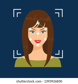 Faceprint : images, photos et images vectorielles de stock | Shutterstock