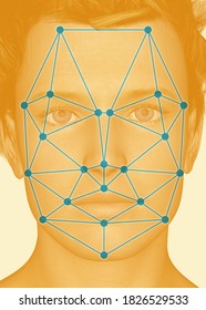 Facial Recognition 3d Stock Illustration 1826529533 | Shutterstock