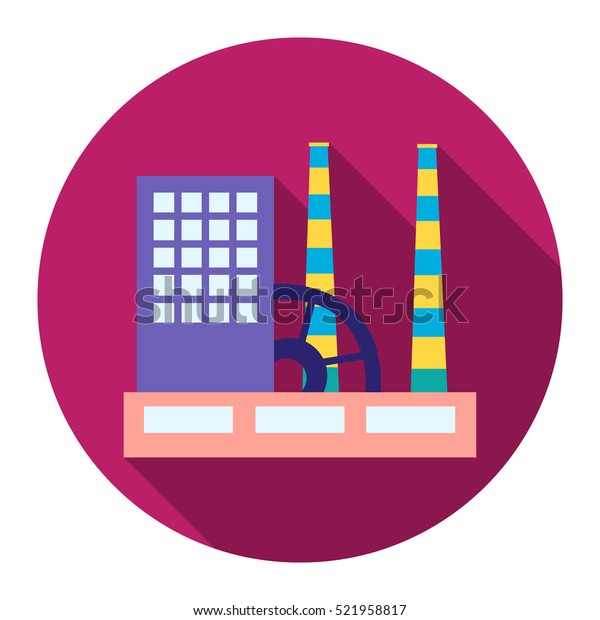 Factory Icon Bitmap Illustration Web Mobile Stock Illustration ...