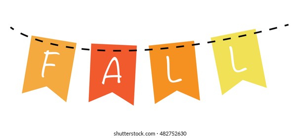 Fall Banner Stock Illustration 482752630 | Shutterstock