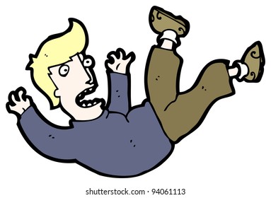 Cartoon Falling Man: เวกเตอร์สต็อก (ปลอดค่าลิขสิทธิ์) 79492894 ...