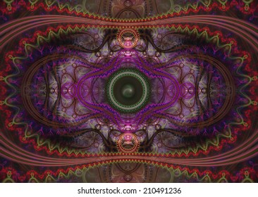 Fantastic Background Magic Pattern Stock Illustration 210491236 ...