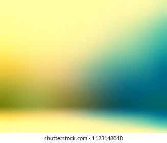 Fantasy Art Studio Empty Background Yellow Stock Illustration ...