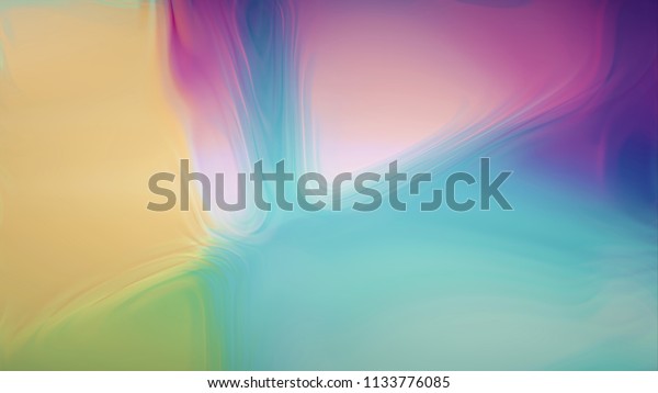 Fantasy Digital Art 3d Rendering Refraction Stock Illustration ...