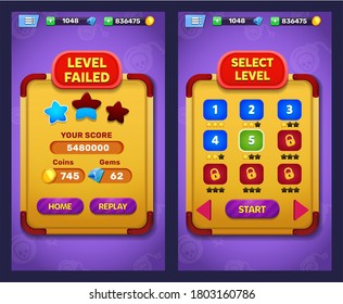 1,000 Level Failed Images, Stock Photos & Vectors | Shutterstock