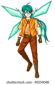 Fantasy Illustration Pixie Stock Illustration 90559048 | Shutterstock