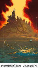 1,165 Fire volcano fantasy Images, Stock Photos & Vectors | Shutterstock