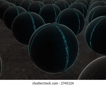 Fantasy_black_balls Stock Illustration 2745124 | Shutterstock