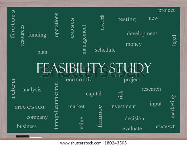 Feasibility Study Word Cloud Concept On Stock Illustration 180243503 ...