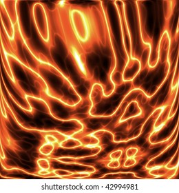 Fiery Drawing Stock Illustration 42994981 | Shutterstock