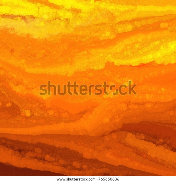 Fiery Hot Background Design Orange Gold Stock Illustration 765650836 ...