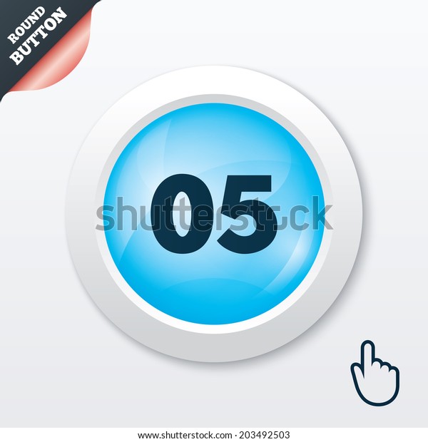 Fifth Step Sign Loading Process Symbol Stock Illustration 203492503
