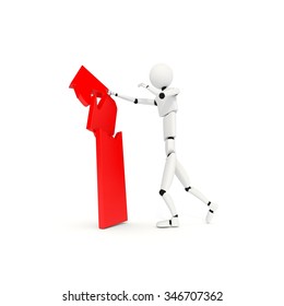 Figure Arrow Stock Illustration 346707356 | Shutterstock