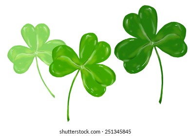 Figure Clover Stock Illustration 251345845 | Shutterstock