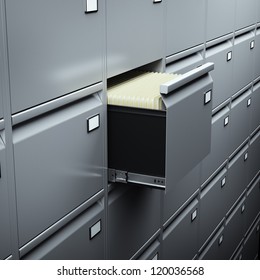 File Cabinet Documents Stock Illustration 120036568 | Shutterstock