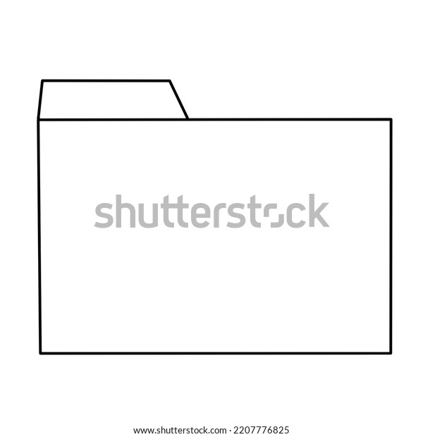File Manager Icon Folder Icon Stock Illustration 2207776825 | Shutterstock
